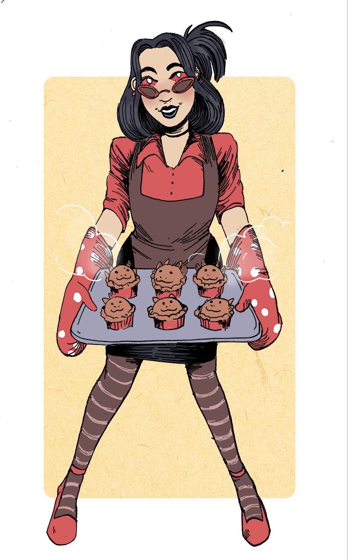 Never Satisfied - Guest Illustration: Rowan MacColl